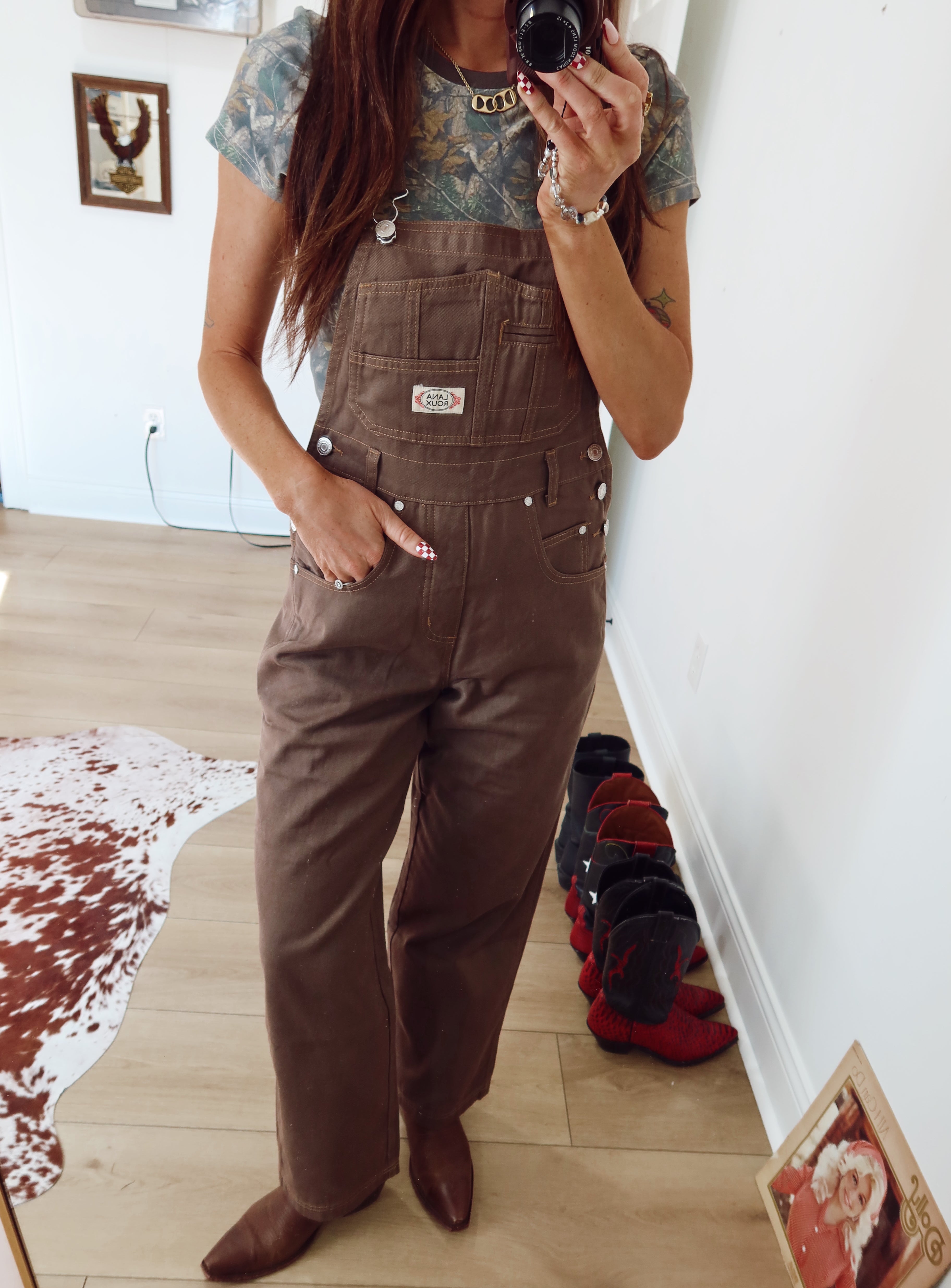 Rustic Rebel Denim Overalls – Neon Moon